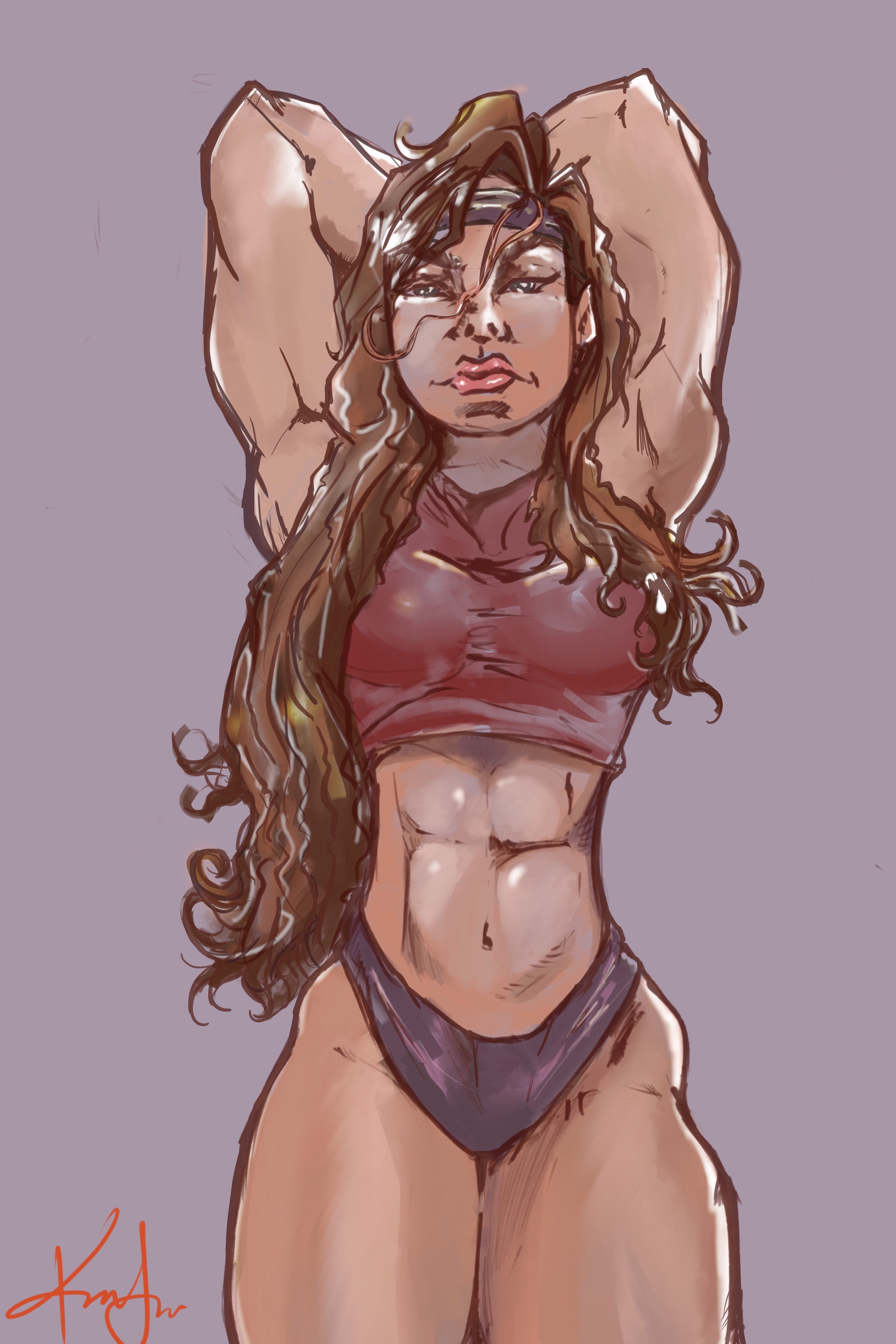 Female Bodybuilding Poster – Kams Underground